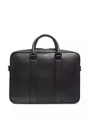 LANCEL 15'6 Edgard Smooth-leather Briefcase - Black