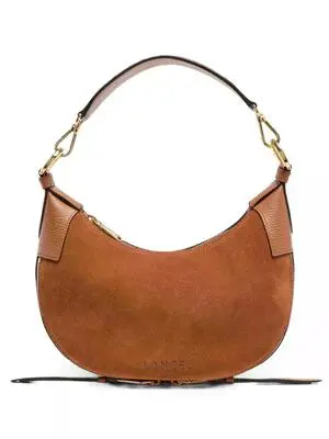 LANCEL Small Origami Zip-detail Shoulder Bag - Brown