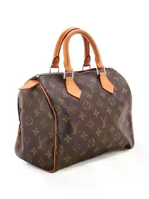 LOUIS VUITTON Speedy Monogram Canvas 25 Satchel Handheld Bag