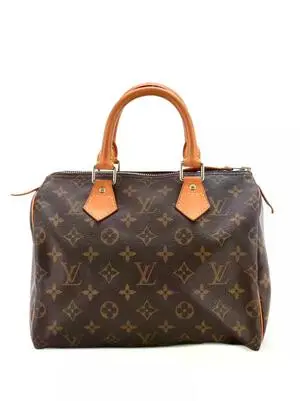 LOUIS VUITTON Speedy Monogram Canvas 25 Satchel Handheld Bag