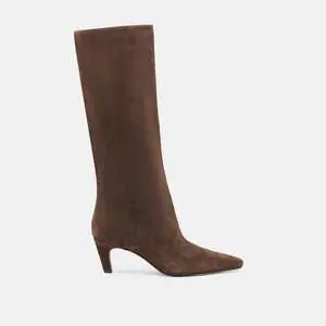 DOLCEVITA Jazmin Knee-high Suede Boots - Espresso Suede
