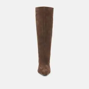 DOLCEVITA Jazmin Knee-high Suede Boots - Espresso Suede