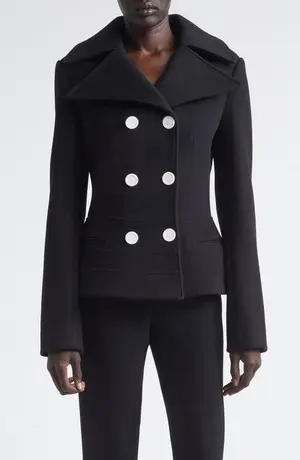 PROENZA SCHOULER Romane Compact Melton Wool Jacket