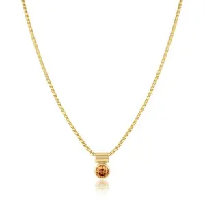 SET & STONES Ellie November Birthstone Necklace - Gold