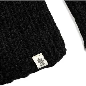 NIRVANNA DESIGNS Velour Scarf - Black