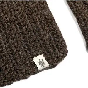NIRVANNA DESIGNS Hand Crochet Velour Scarf - Tweed