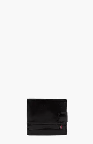 CAVALINHO Di Cavallo Trifold Leather Wallet 503 - Black