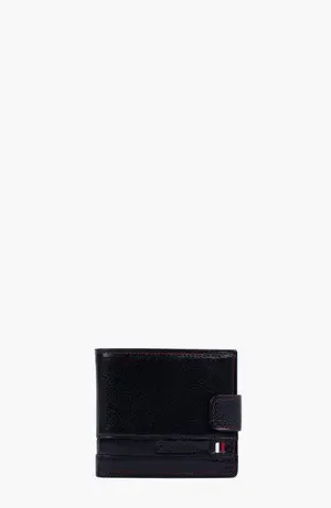 CAVALINHO Di Cavallo Trifold Leather Wallet 503 - Navy