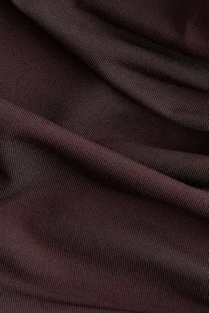 H&M Draped Asymmetric Midi Dress