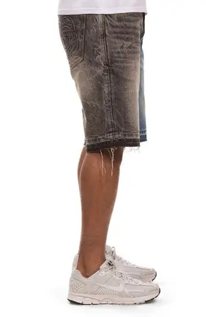 BILLIONAIRE BOYS CLUB Split Wash Denim Shorts