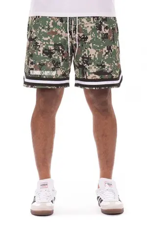 BILLIONAIRE BOYS CLUB Digi Camo Shorts - Sesame