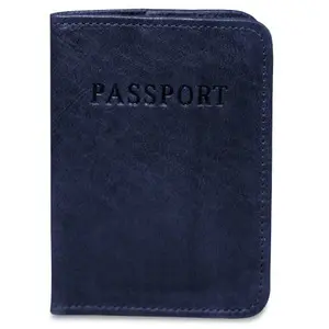 JACK GEORGES Voyager Passport Cover Navy