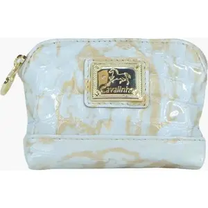 CAVALINHO Gallop Patent Leather Coin Purse 250 Beige/white