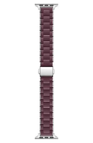 POSH TECH Orla Apple Watch® Bracelet Watchband - Cherry Lacquer
