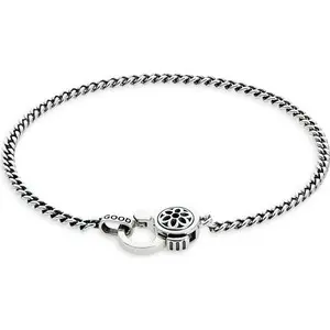 Good Art Hlywd 4a Curb Chain Bracelet - Sterling Silver