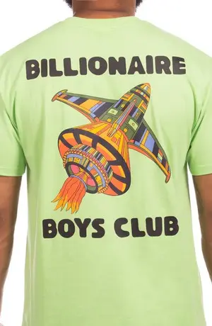 BILLIONAIRE BOYS CLUB Spaceship Graphic T-shirt
