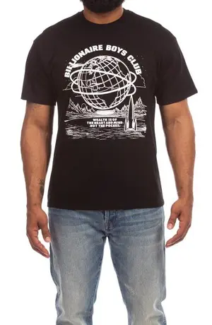 BILLIONAIRE BOYS CLUB Fair Graphic T-shirt Black