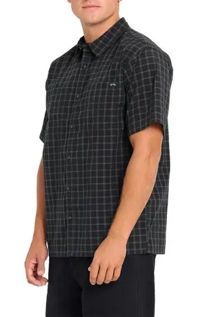 BILLABONG Vista Striped Short Sleeve Shirt - Phantom