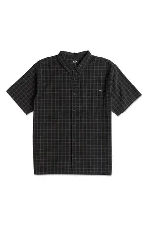BILLABONG Vista Striped Short Sleeve Shirt - Phantom