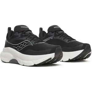 Saucony Omni St 23 Running Shoe - Black/silver
