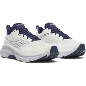 Saucony Omni St 23 Running Shoe - Ivory/naval