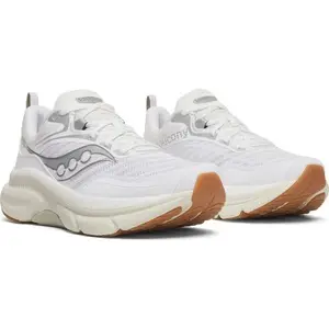 Saucony Omni St 23 Running Shoe - White/birch