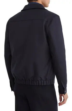 REISS Americas Cotton & Lyocell Shirt Jacket