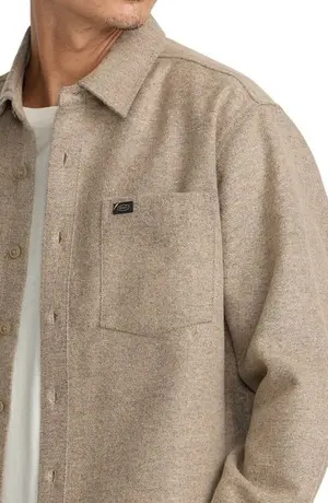 Rvca Dayshift Flannel Button-up Shirt