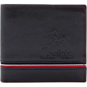 CAVALINHO The Sailor Trifold Leather Wallet 508 - Navy