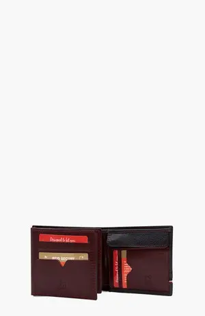 CAVALINHO The Sailor Trifold Leather Wallet 508