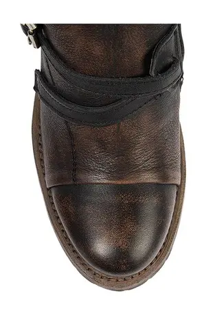 FREEBIRD Cora Buckle Boots - Brown
