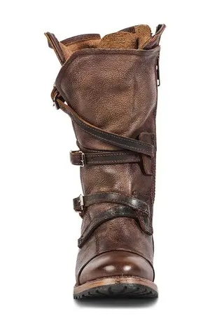 FREEBIRD Cora Buckle Boots - Brown
