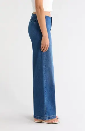 REFORMATION Talissa Low Rise Wide Leg Jeans