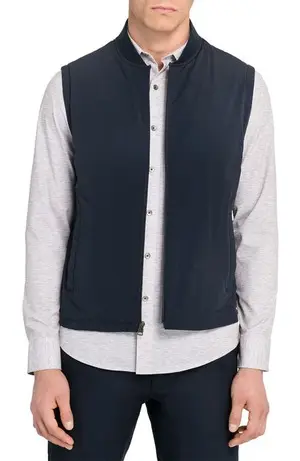W.R.K Water-resistant Stretch Nylon Vest - Navy