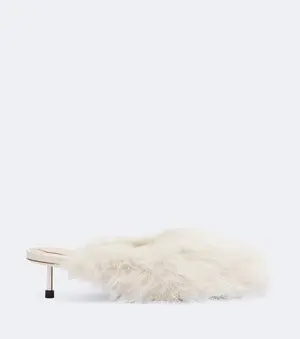 Simone Rocha Mules With Trim - White