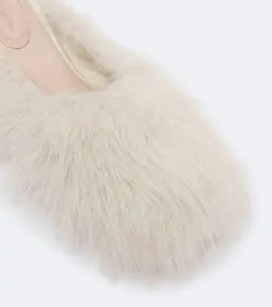 Simone Rocha Mules With Trim - White