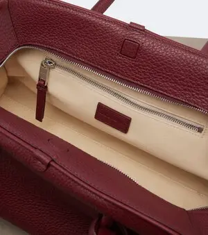 Jacquemus Turismo Medium Leather Bowling Bag