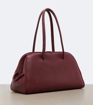 Jacquemus Turismo Medium Leather Bowling Bag