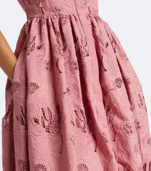 Erdem Guipure Lace Midi Dress