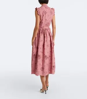 Erdem Guipure Lace Midi Dress