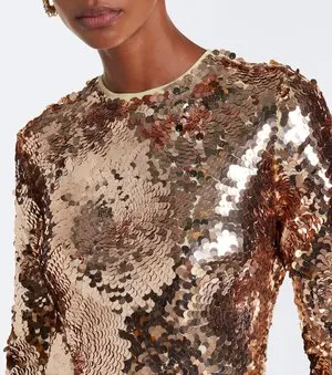 Rabanne Sequined Maxi Dress