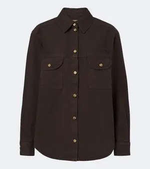 BLAZÉ MILANO Berber Denim Shirt - Brown