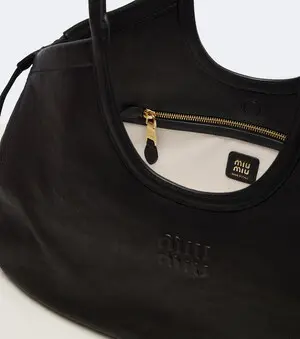 Miu Miu Ivy Leather Shoulder Bag
