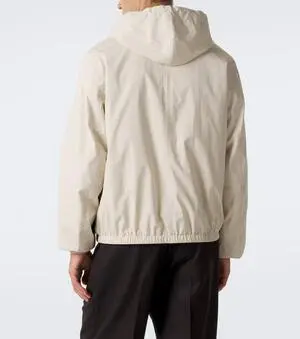 WALES BONNER Kalpa Hooded Cotton-blend Jacket