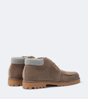 Eleventy Suede Desert Boots