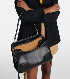 Loewe Amazona 180 Large Leather Top-handle Bag