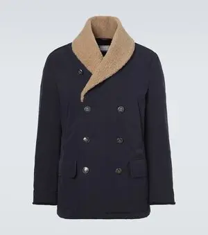 Brunello Cucinelli Double-breasted Jacket - Blue