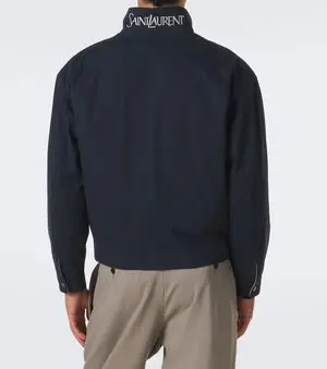 Saint Laurent Reversible Cotton Jacket
