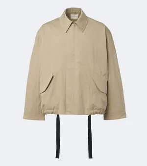 Studio Nicholson Comba Cotton-blend Blouson Jacket - Beige
