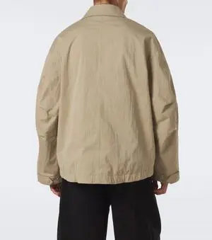 Studio Nicholson Comba Cotton-blend Blouson Jacket - Beige